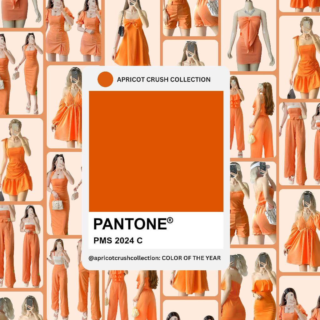 Apricot Crush Peach Fuzz New Year and Christmas Outfit for Women ...