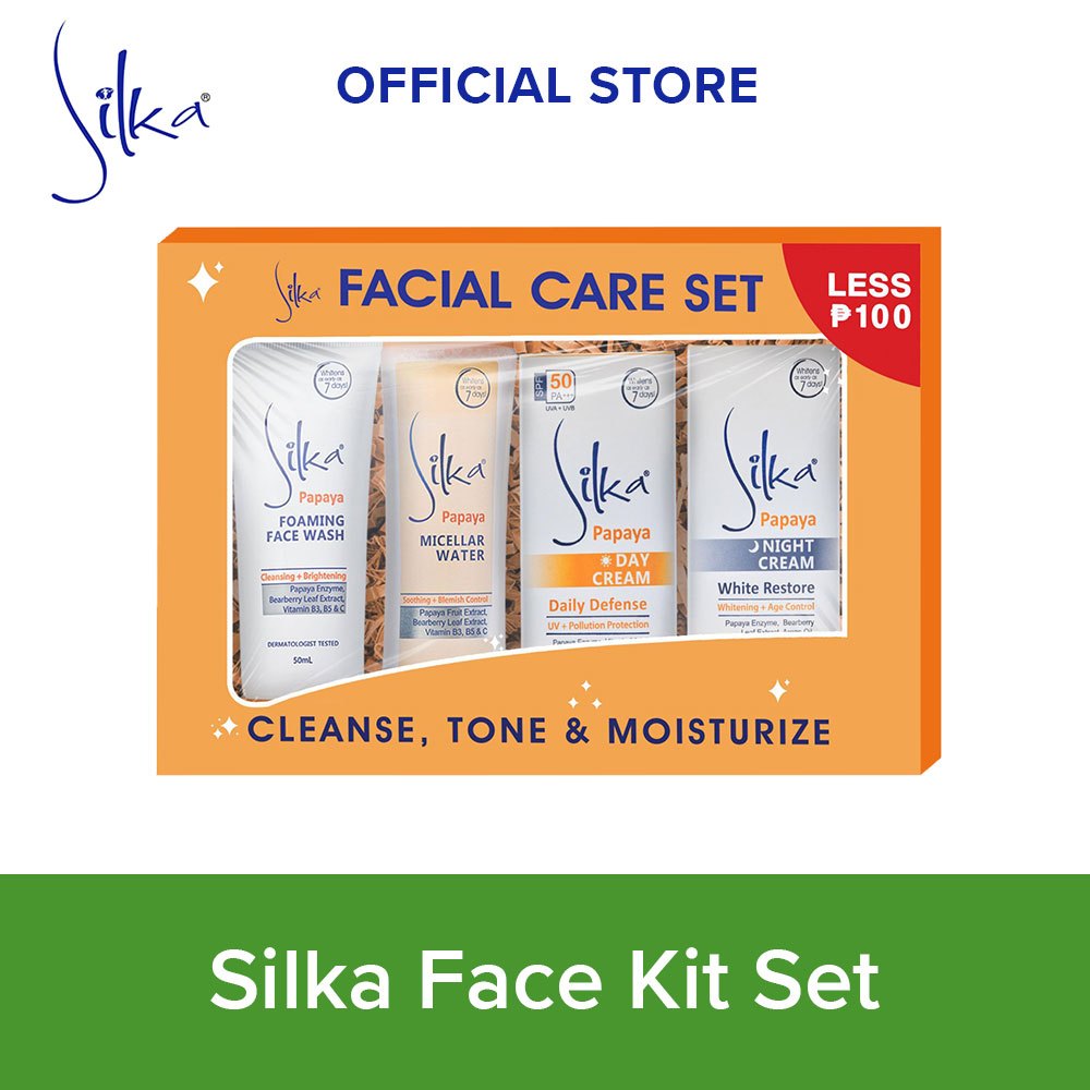 Silka Facial Care Set | Shopee Philippines
