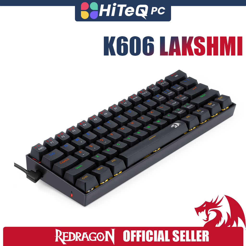 HiteqPC | Redragon Lakshmi K606 Wired Mechanical Keyboard | Shopee Philippines