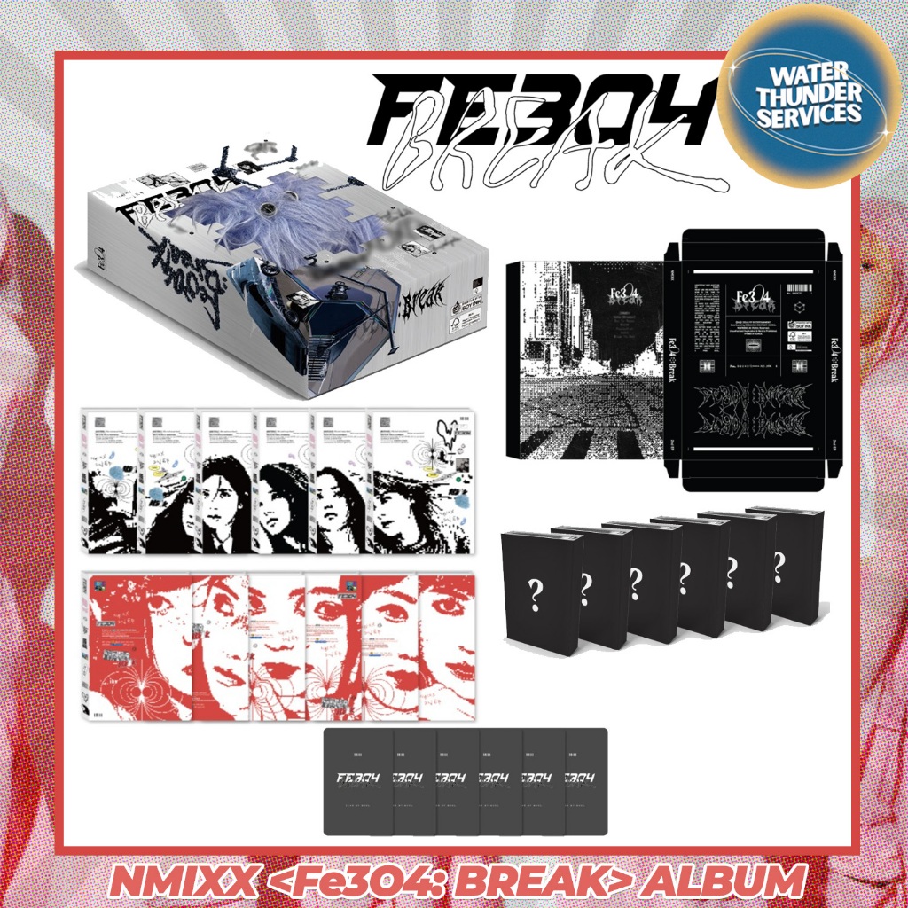 NMIXX Fe3O4: BREAK Album with POB Photocard [Sealed & Pre-Order ...