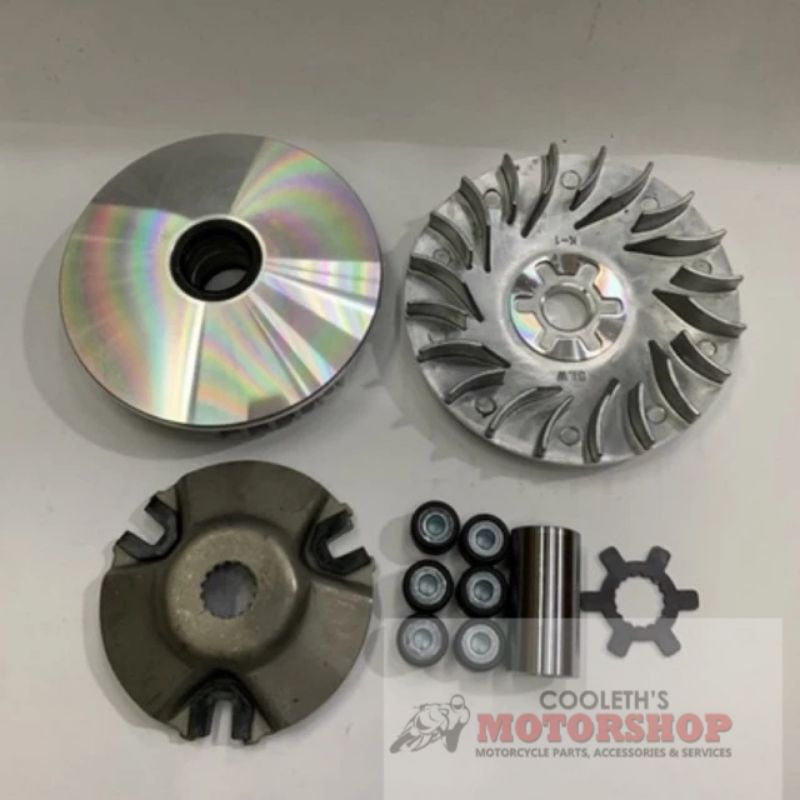 pulley set mio sporty , mio i 125 , m3 complete set( no box) | Shopee ...