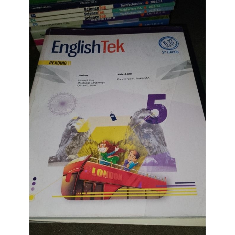 ENGLISH TEK READING grade 5 fifth edition (brandnew | Shopee Philippines