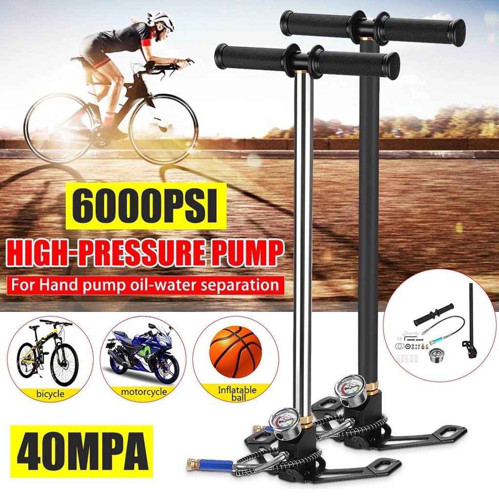 6000psi High Pressure PCP Hand Pump/3 Stage Air Pump Pcp Airgun Rifle ...