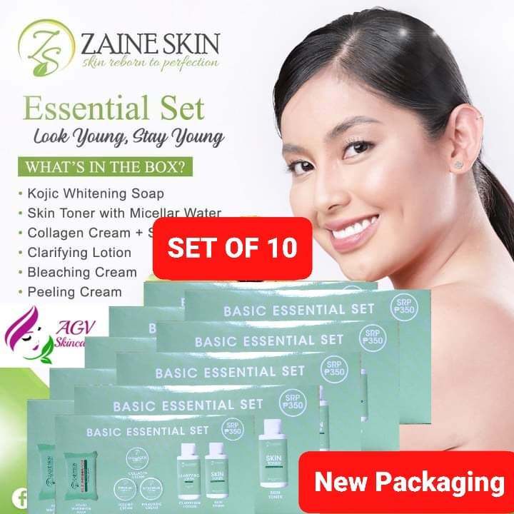 (SET OF 10) ZAINE REGULAR SET. (New Packaging) | Shopee Philippines