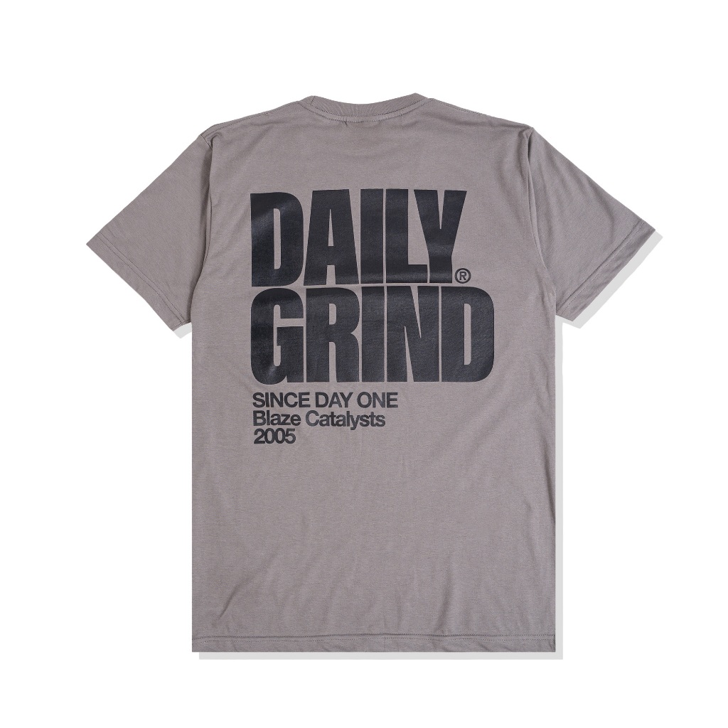 DAILY GRIND BLAZE TSHIRT GRAY | Shopee Philippines