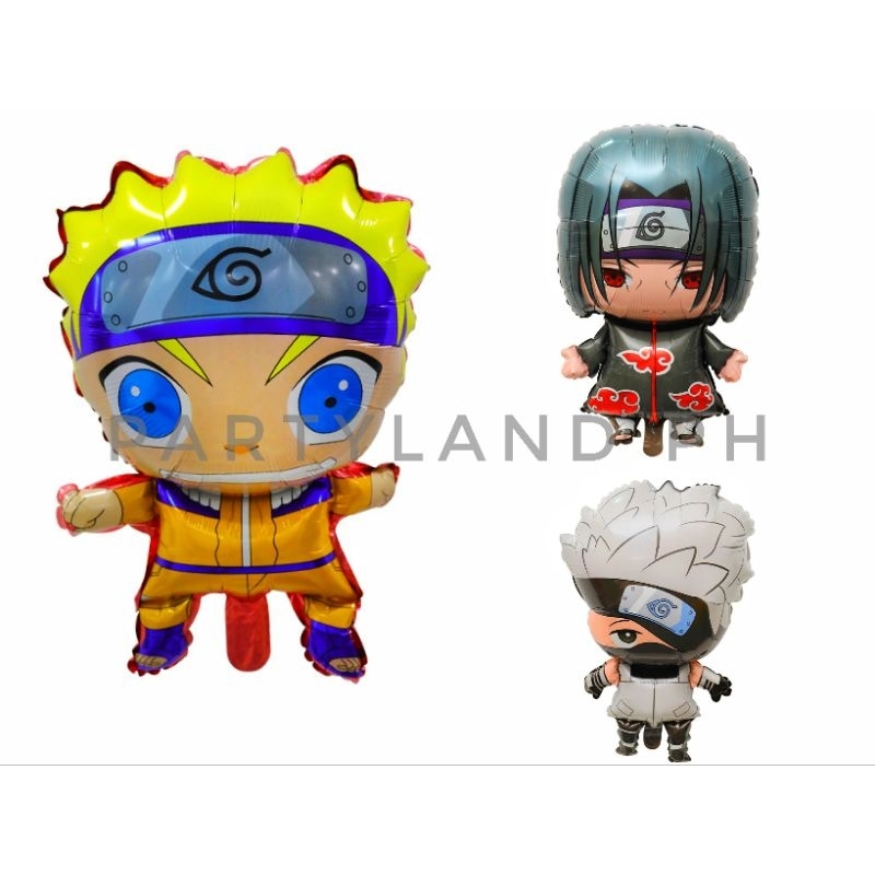 Naruto Hachi Kakashi Theme Foil Balloon Birthday Party Decoration ...