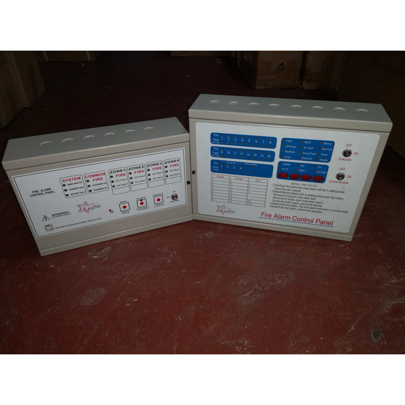 Conventional 16 zone fire alarm panel (Free Battery Inside) | Shopee ...
