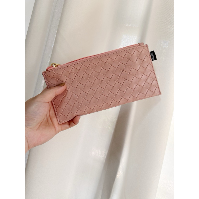 Mumi Skinny Zip Long Wallet | Shopee Philippines