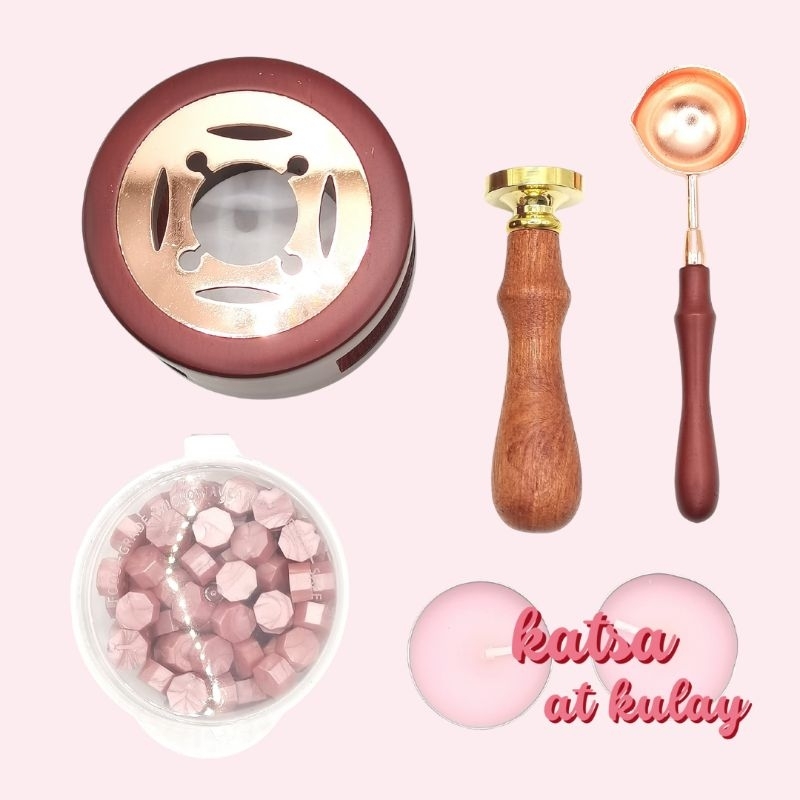 Wax Seal Stamper Set WITH FURNACE | Shopee Philippines
