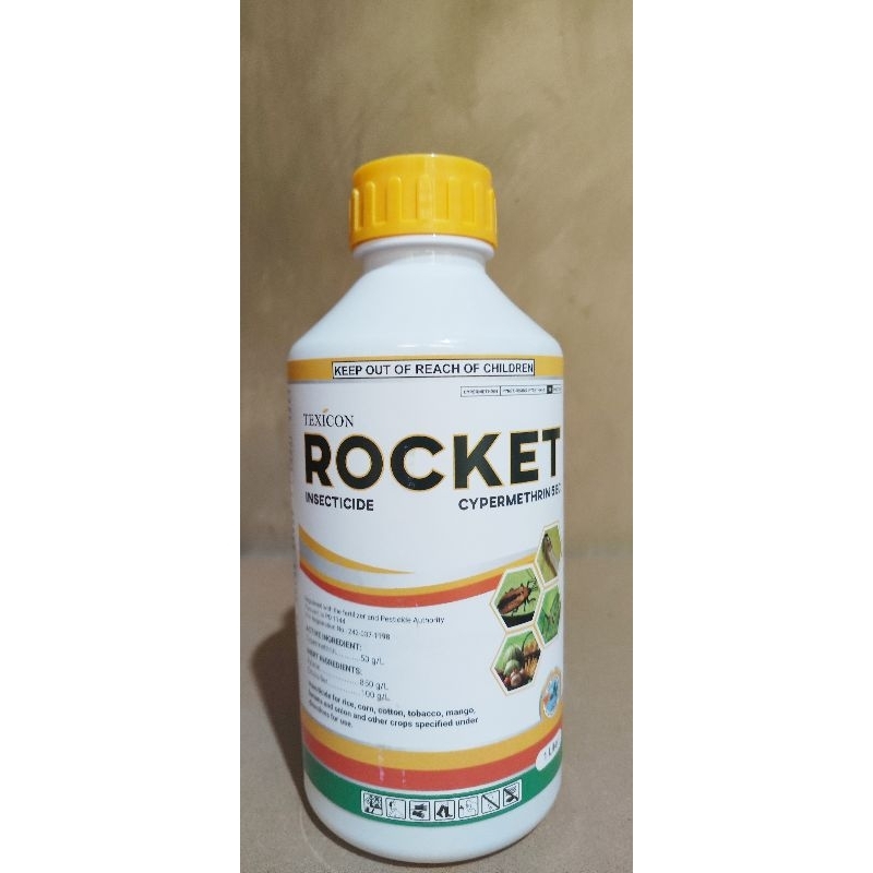 Rocket Insecticide Cypermethrin 5 EC 1 Liter | Shopee Philippines
