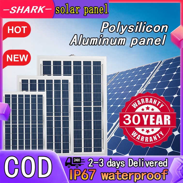 Aluminum solar panel outdoor waterproof set for home 20W 9V original ...