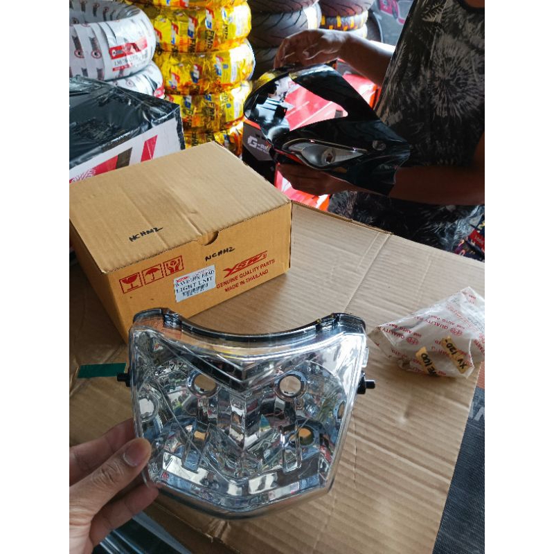 WAVE 100R/100 R HEADLIGHT ASSEMBLY YSK YASAKI THAILAND MAKAPAL HINDI ...
