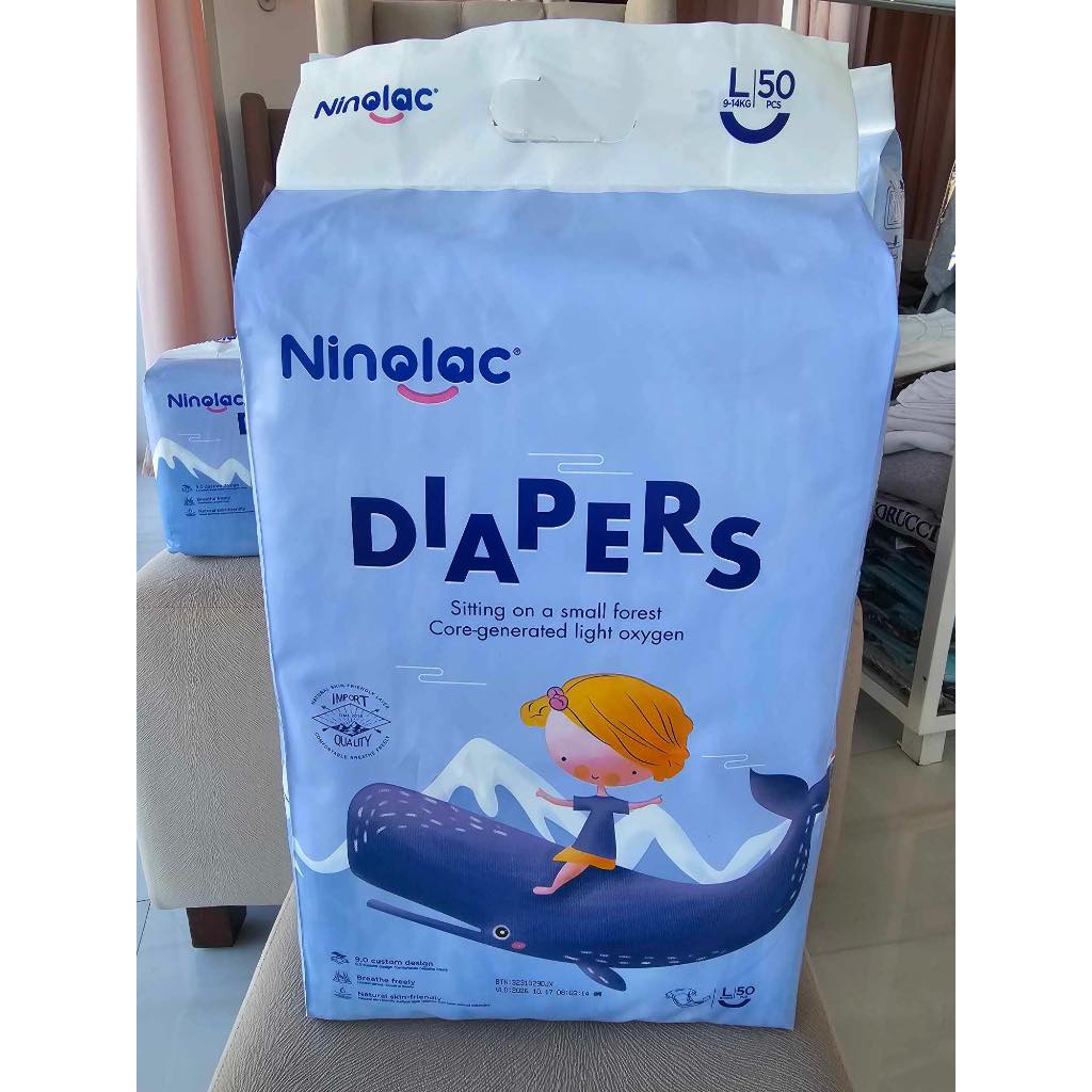 Ninolac Diapers LARGE | Shopee Philippines