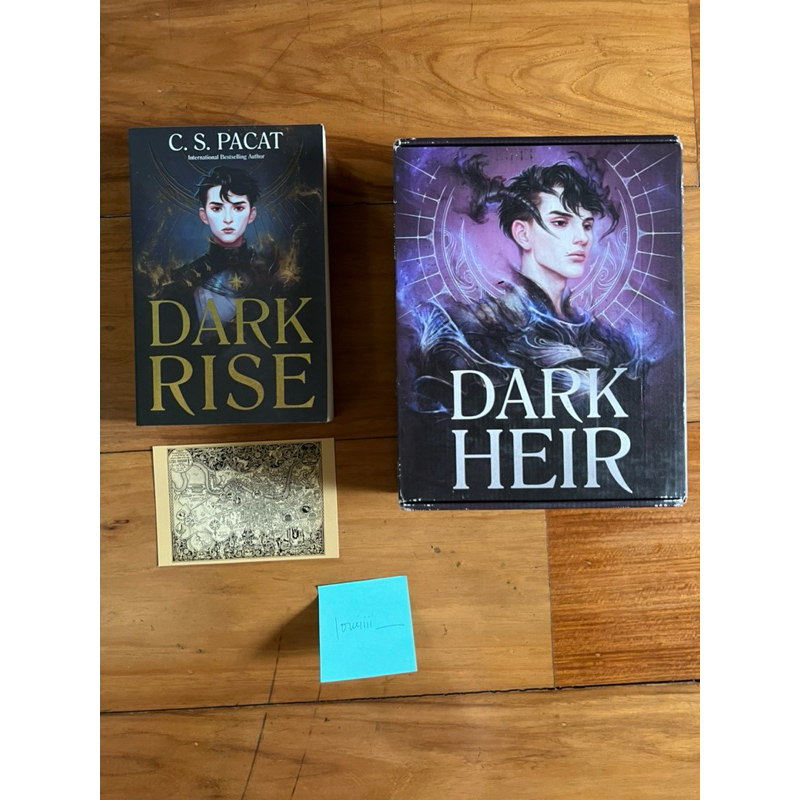 SIGNED Dark Rise and Dark Heir (Dark Rise 1 & 2) Influencer PR box with official goods — C.S ...