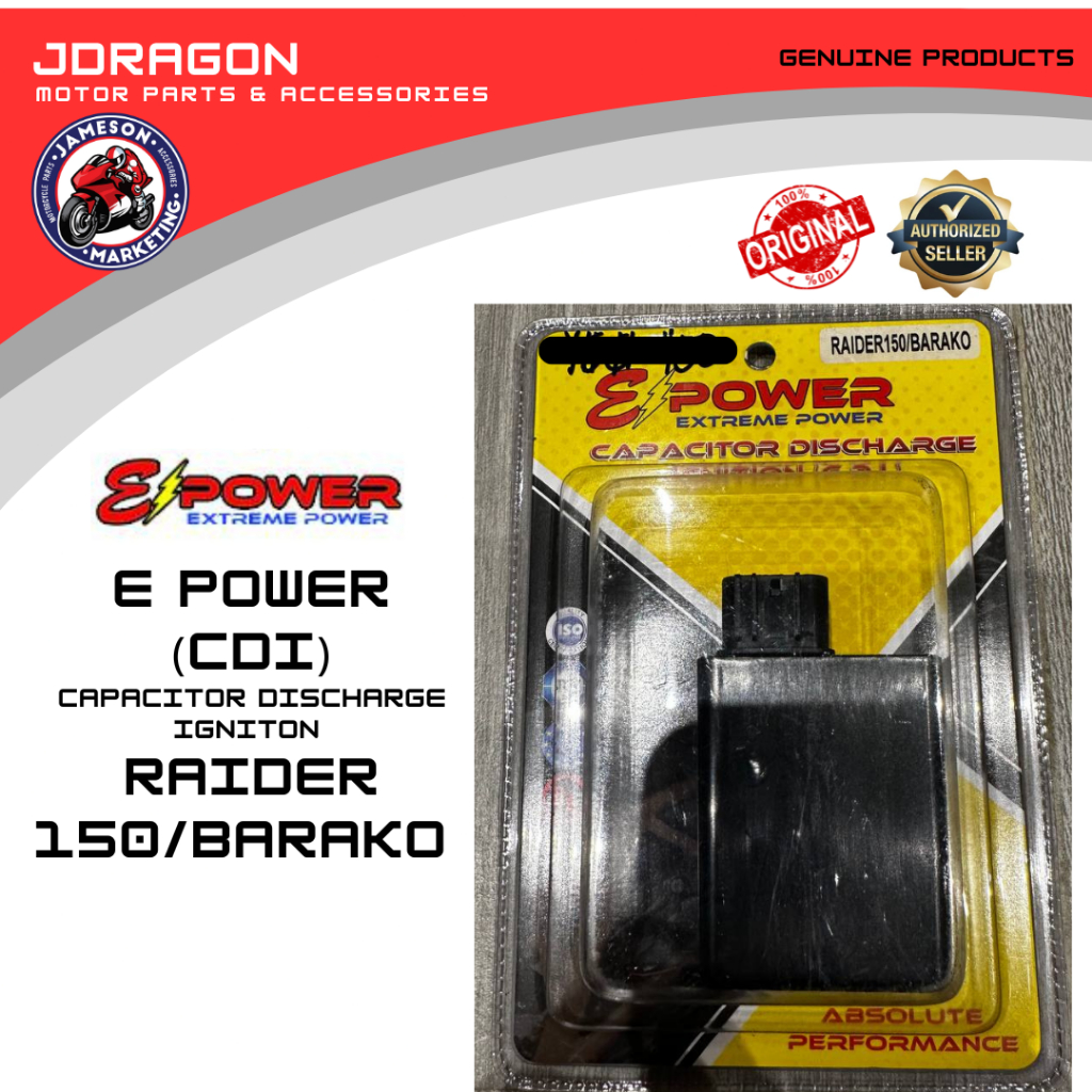 E POWER CDI UNIT (RAIDER 150/BARAKO) | Shopee Philippines