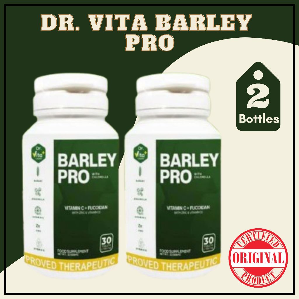 Original Dr. Vita Barley Pro (Twin Pack) | Shopee Philippines
