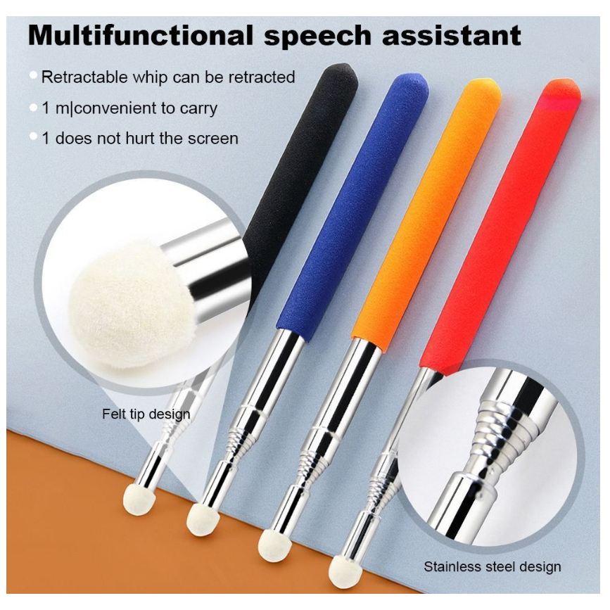 1pcs Telescopic Handheld Teaching Presentation Pointer Stick For ...