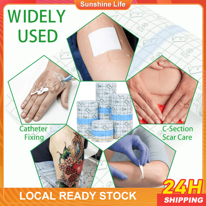 5M Waterproof medical tape transparent tape wound dressing waterproof ...