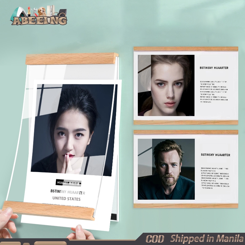 Magnetic Wall Photo Display Frame A4 Multi-Function Photo Frame Wall ...