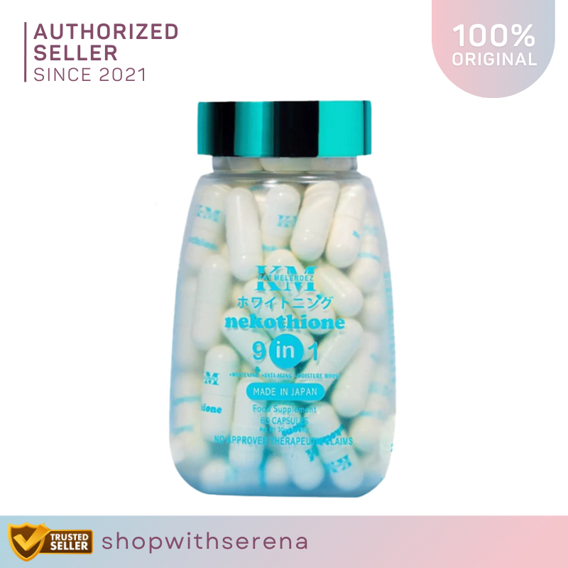 Nekothione 9in1 Glutathione 500mg Made in Japan 60 Capsules By Kath Melendez, Whitening, Anti ...