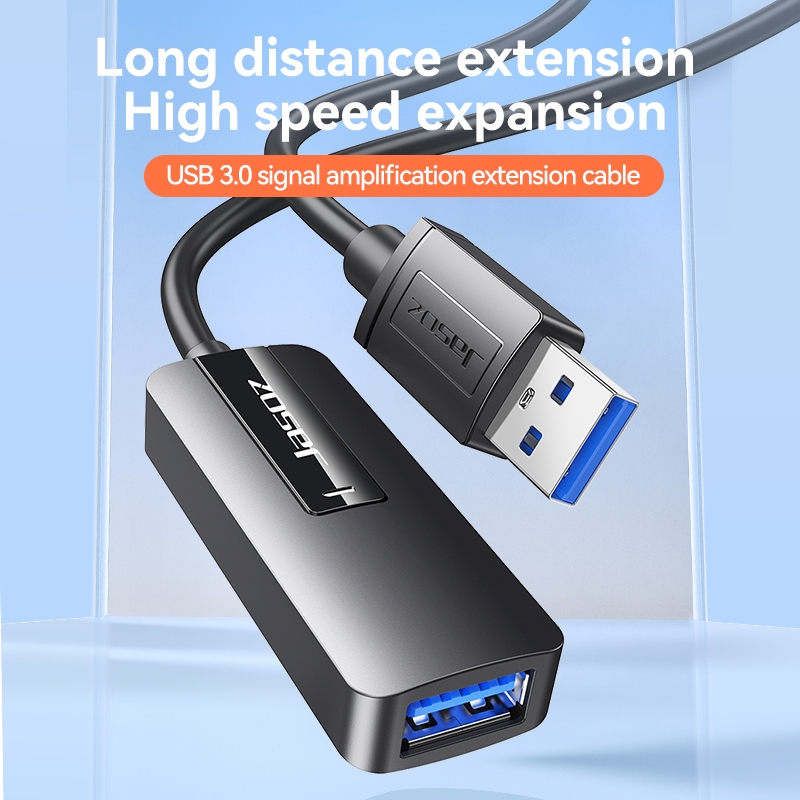 Jasoz 10m 15m 20m 25m 30m USB 3.0 Extension Cable 2.0 Type A Male To ...