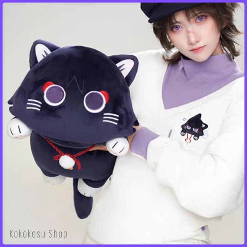Genshin Impact Official Scarameow Plushie Wanderer Fairy Cat | Shopee ...
