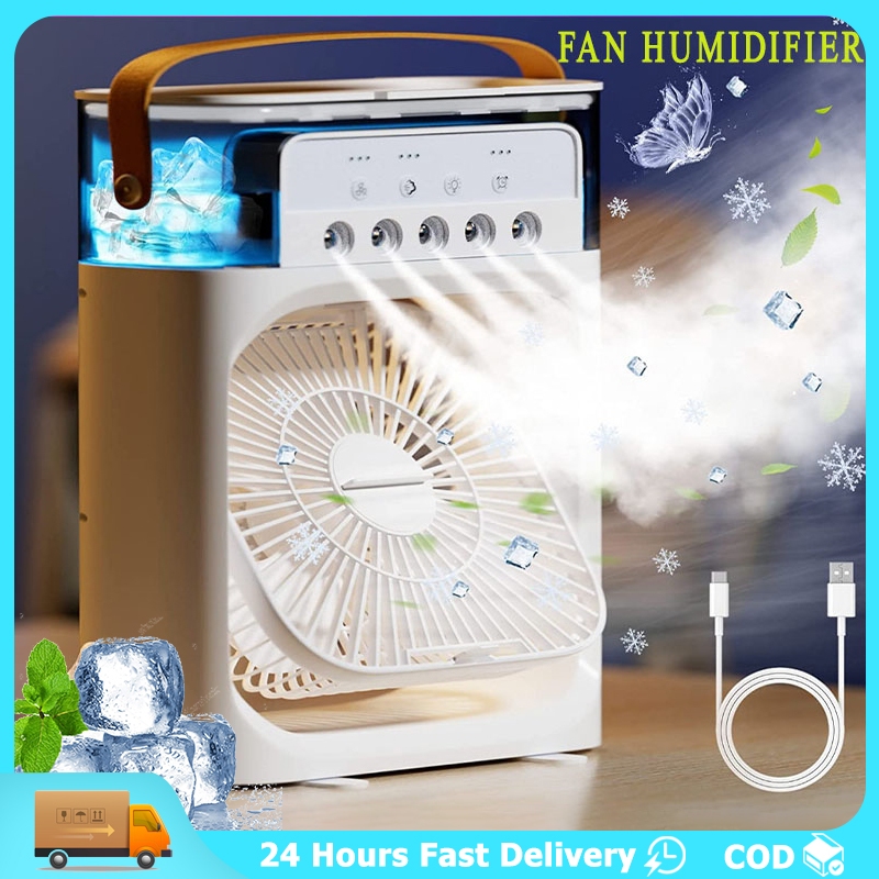 3 in 1 AIR CONDITIONER USB Portable Fan Air Cooling fan Humidifier ...