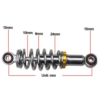 2Pcs Universal High Performance 135mm/160mm/180mm/200mm Rear Shock ...