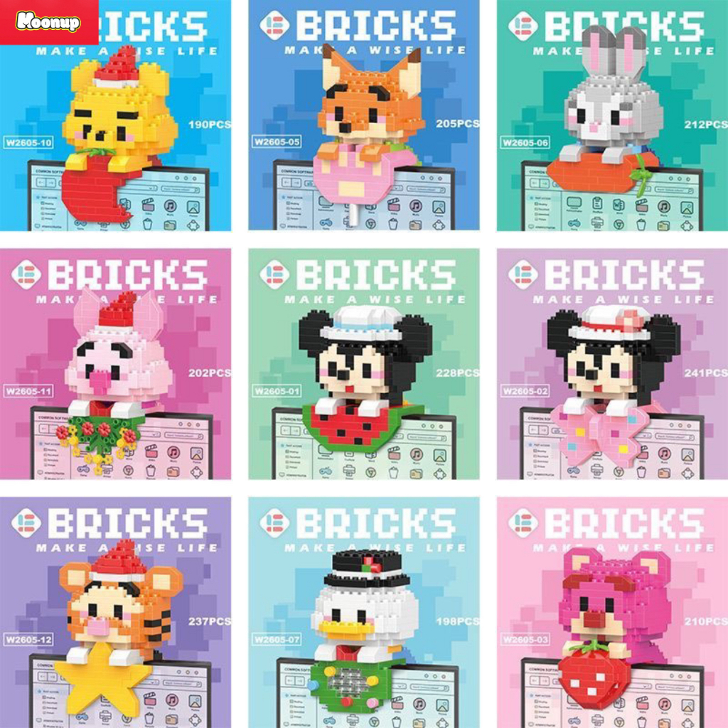 Building Block Toys Assembled Small Sanrio Particles Toys For Kid ...
