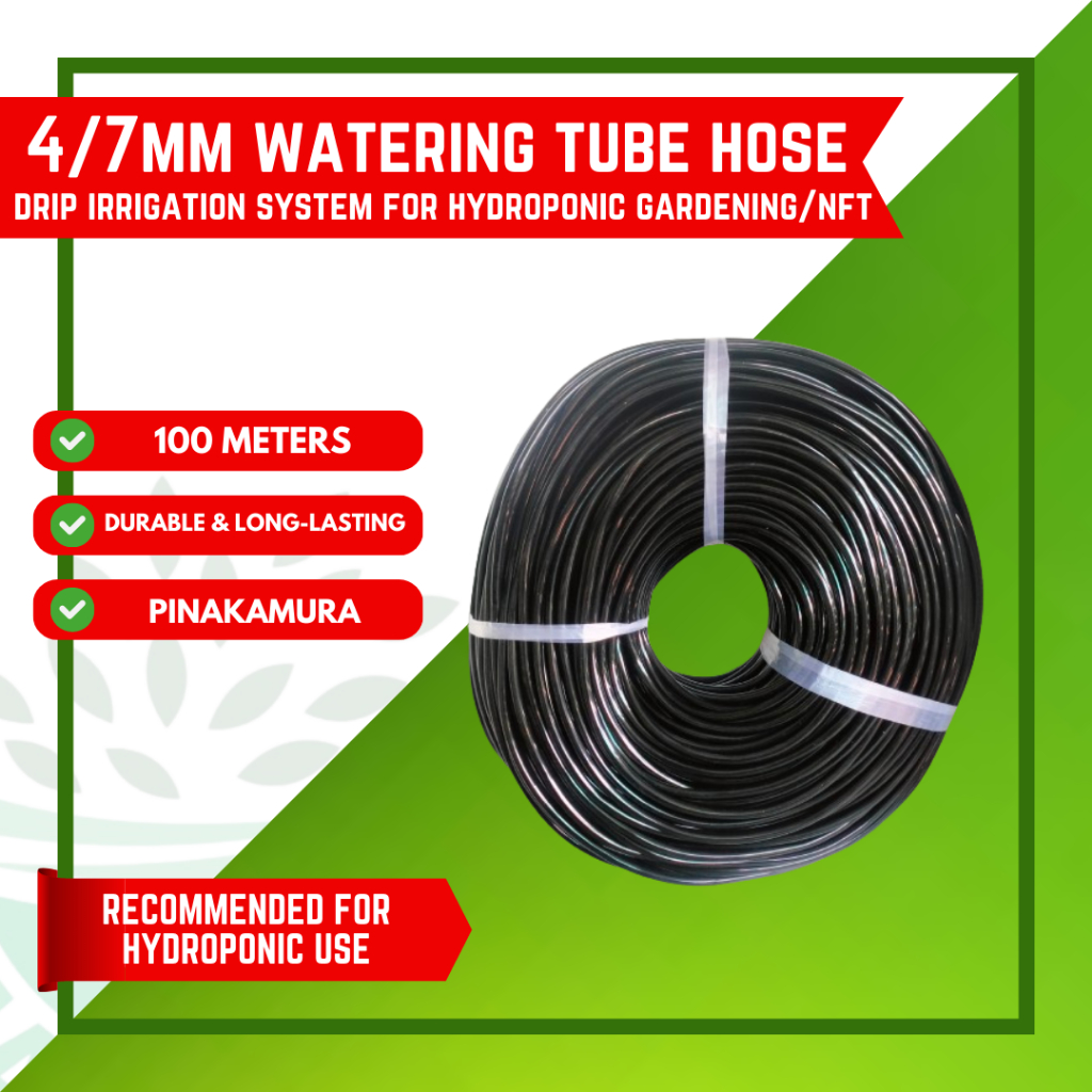100 METERS - 4/7MM WATERING TUBE HOSE DRIP IRRIGATION SYSTEM FOR ...