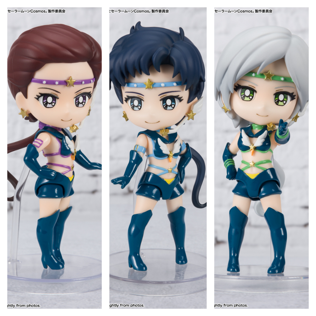 FIGUARTS Mini Star Lights Sailor Star Fighter Healer Maker Sailor Moon ...