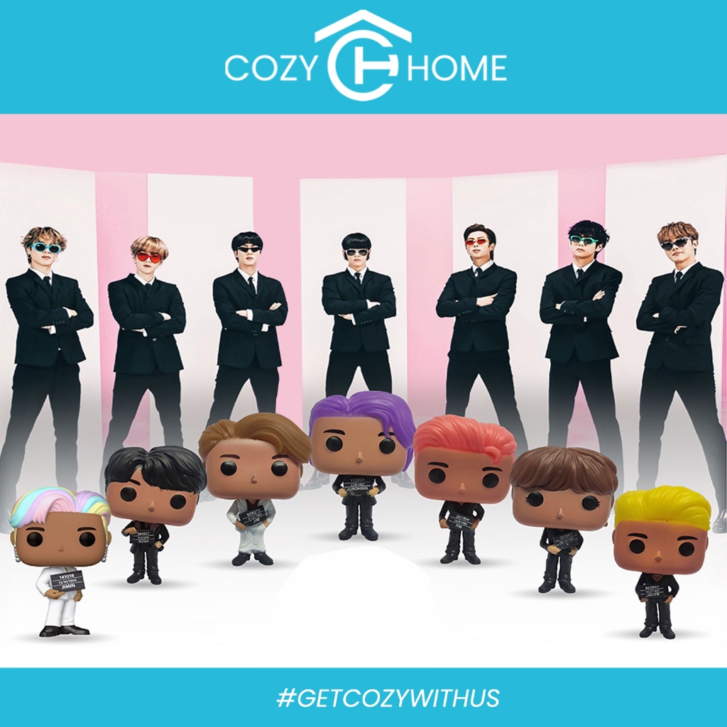 Cozyhome Pop Toys BTS K-Pop Action Figure Collection Cute Design Action ...