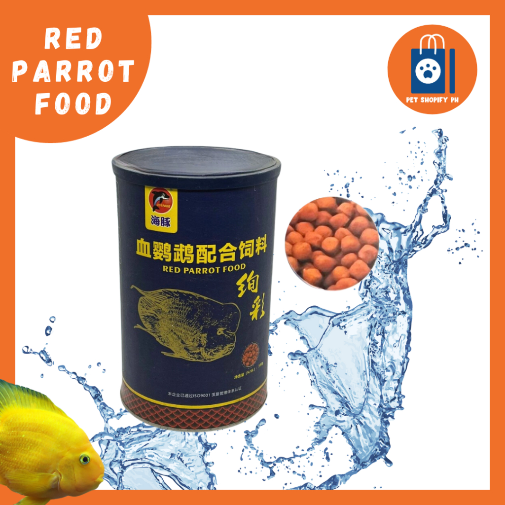 Porpoise Red Parrot Fish Food 380 Grams High Protein | Shopee Philippines