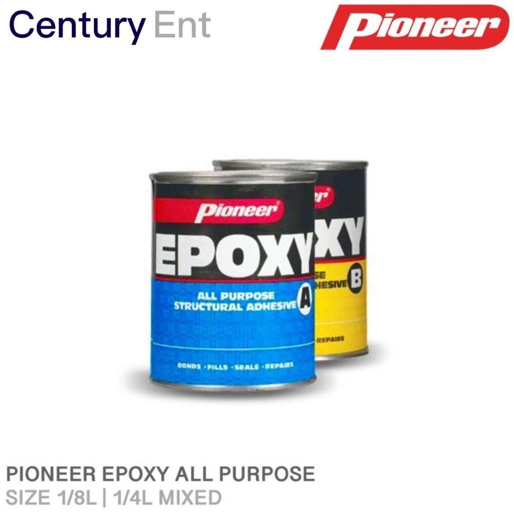 Pioneer Epoxy All-Purpose Adhesive 1/8L 1/4L (Mixed) | Shopee Philippines