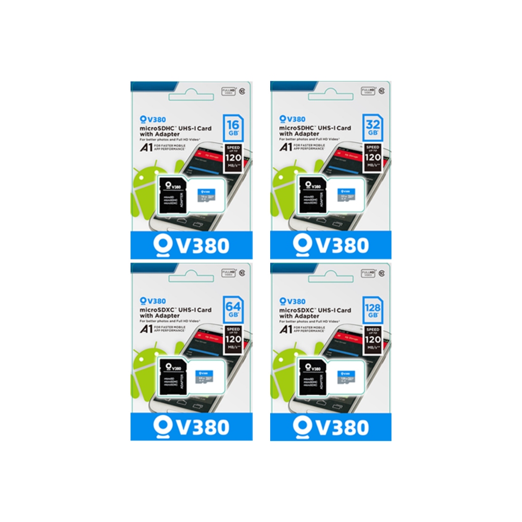 Franwell For CCTV Memory Card Micro SD 16 32 64 128GB Class10 TF Card ...