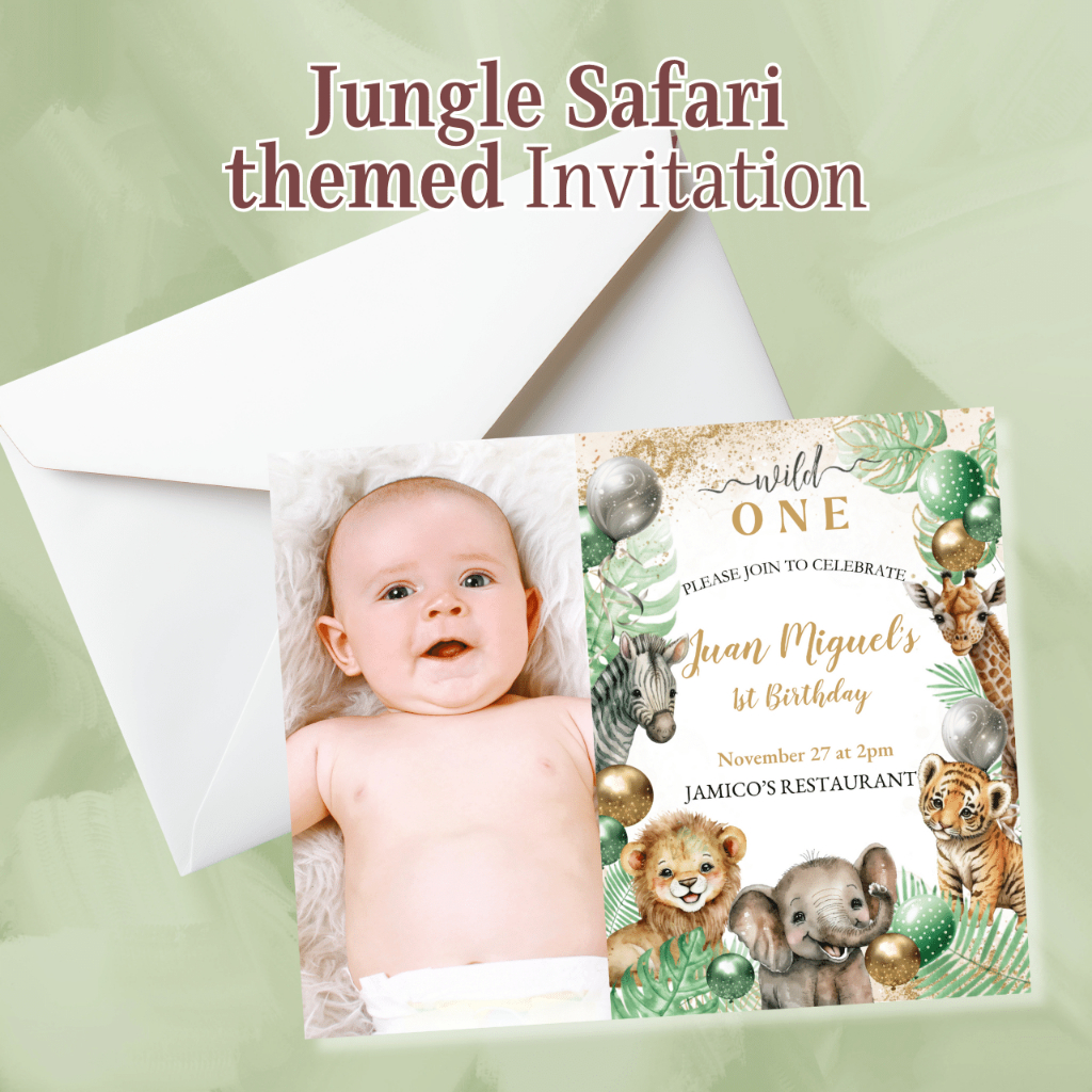 Jungle themed safari with Envelope | Shopee Philippines