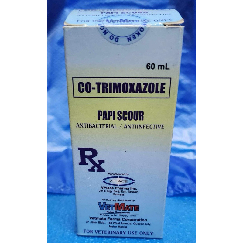 Cotrimoxazole Papi Scour 60ml | Shopee Philippines