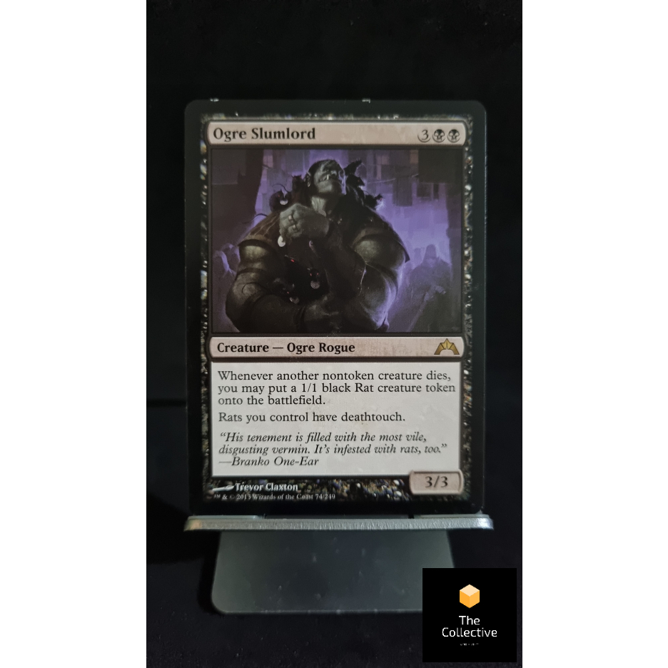 Magic the Gathering - MTG Card Game - Ogre Slumlord - [BLACK] / [ID ...