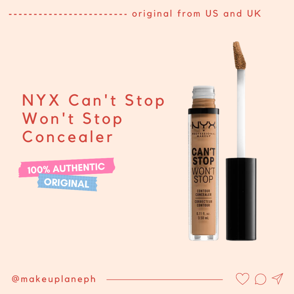 NYX Can't Stop Won't Stop Full Coverage Concealer | Shopee Philippines NYX Can't Stop Won't Stop Full Coverage Concealer | Shopee Philippines