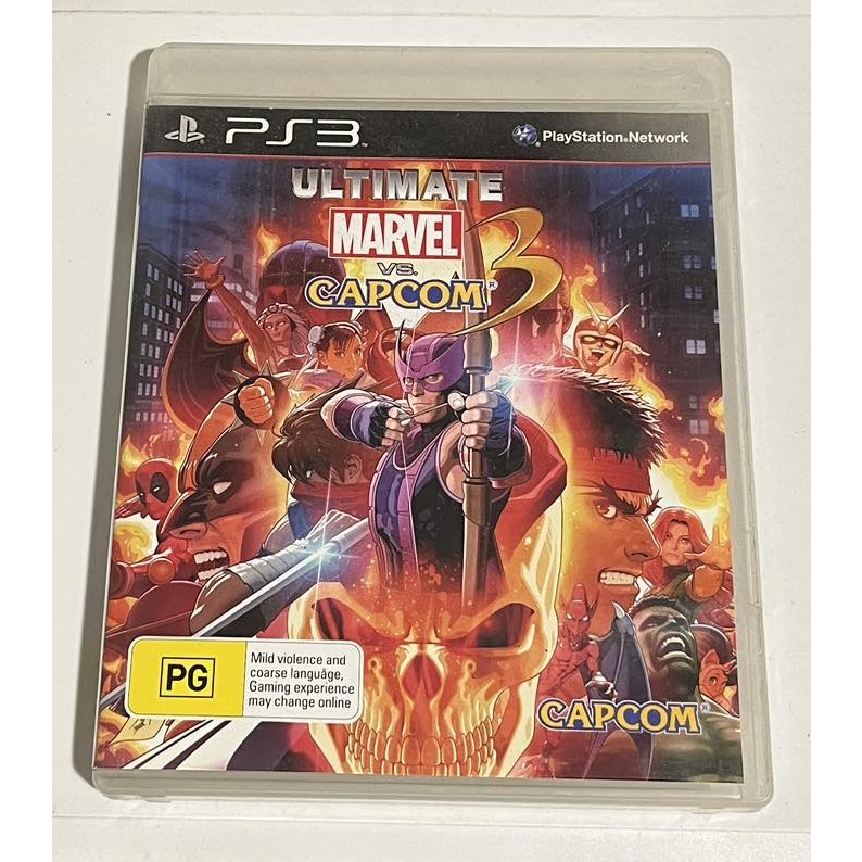 Ultimate Marvel vs. Capcom 3 Rare ps3 game R4 | Shopee Philippines