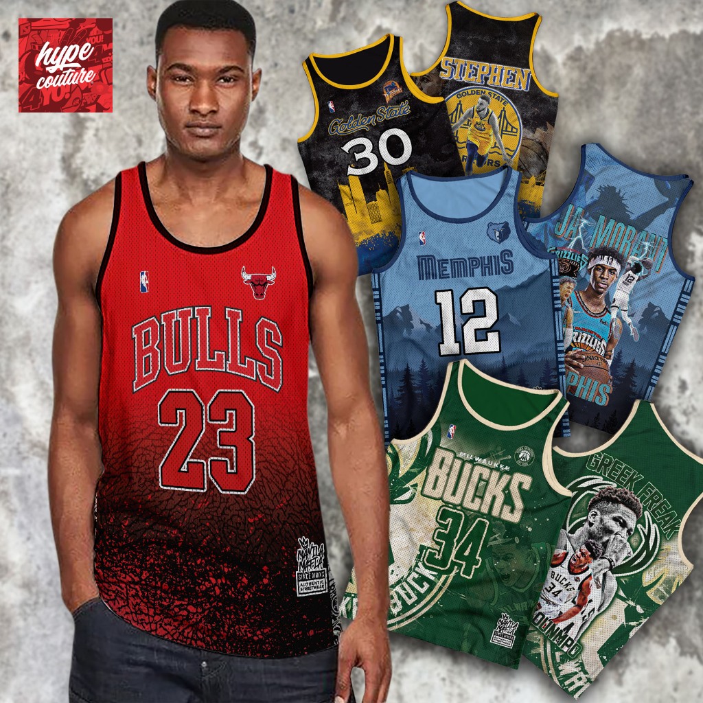BASKETBALL Stars Design Tanktop Urban culture wear Street sando ...