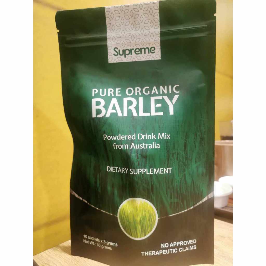 Supreme Pure Organic Barley - Alkaline Based | Shopee Philippines