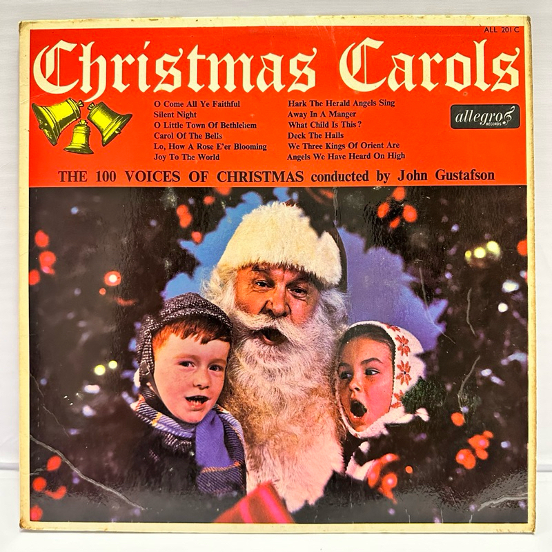 The 100 Voices Of Christmas, John Gustafson – Christmas Carols (LP ...
