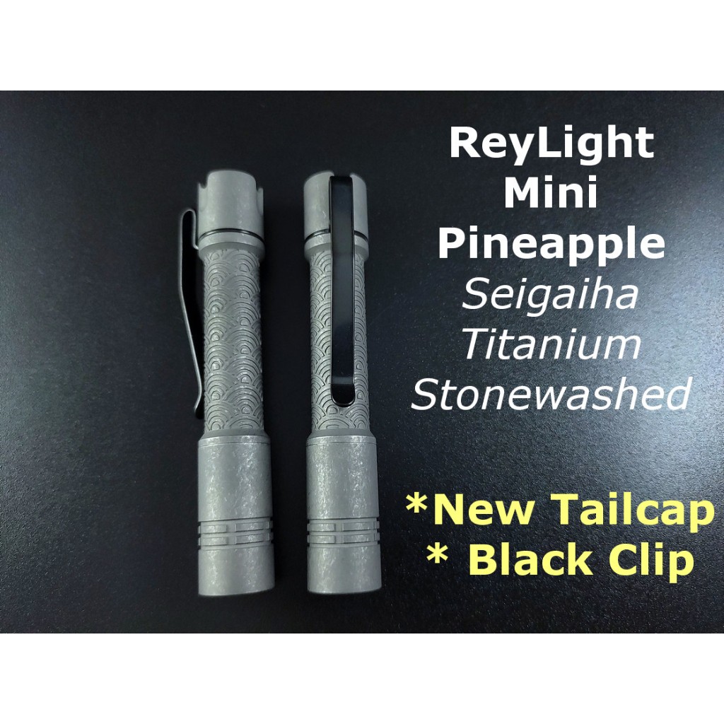 ReyLight Pineapple Mini Brass Copper Titanium Aluminum Ribbed Smooth ...