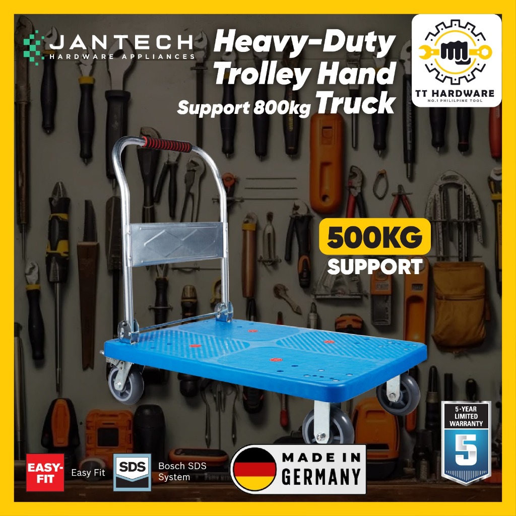 TT Hardware Trolley Portable 500KG Hand Truck PVC | Shopee Philippines
