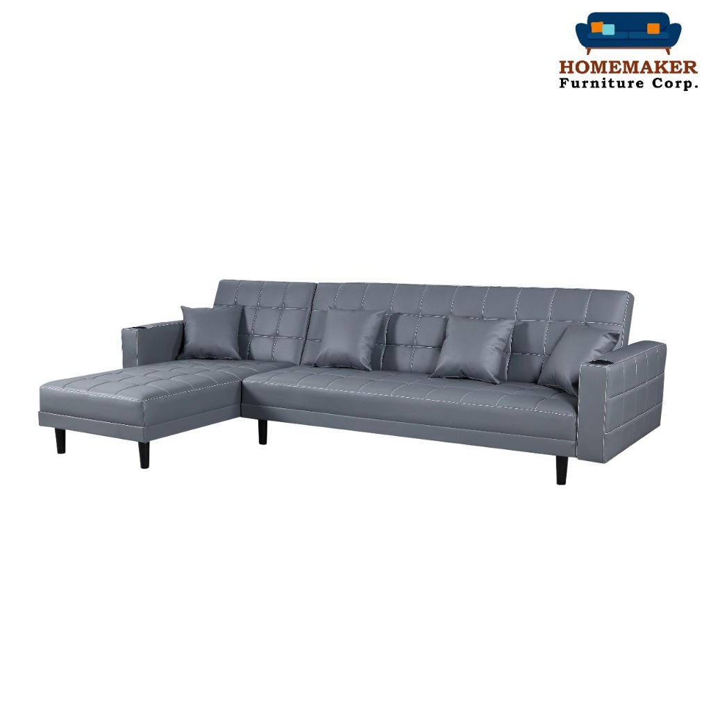 Homemaker Furniture New Luxury Premium Synthetic Leather 4 cushions & 2 ...