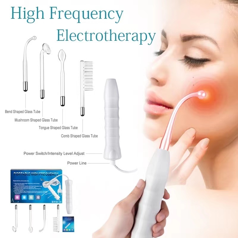 【COD】Portable Skin Tightening High Frequency Facial Wand Face Machine ...