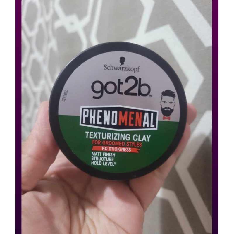 SCHWARZKOPF GOT2B PHENOMENAL TEXTORIZING CLAY 100G | Shopee Philippines