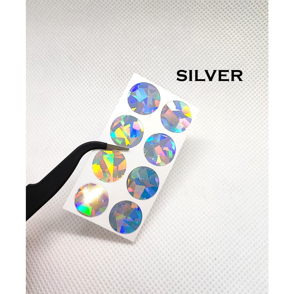 CVV STICKER FOR CREDIT/DEBIT CARD (SHATTERED GLASS) 8PCS PER SET ...