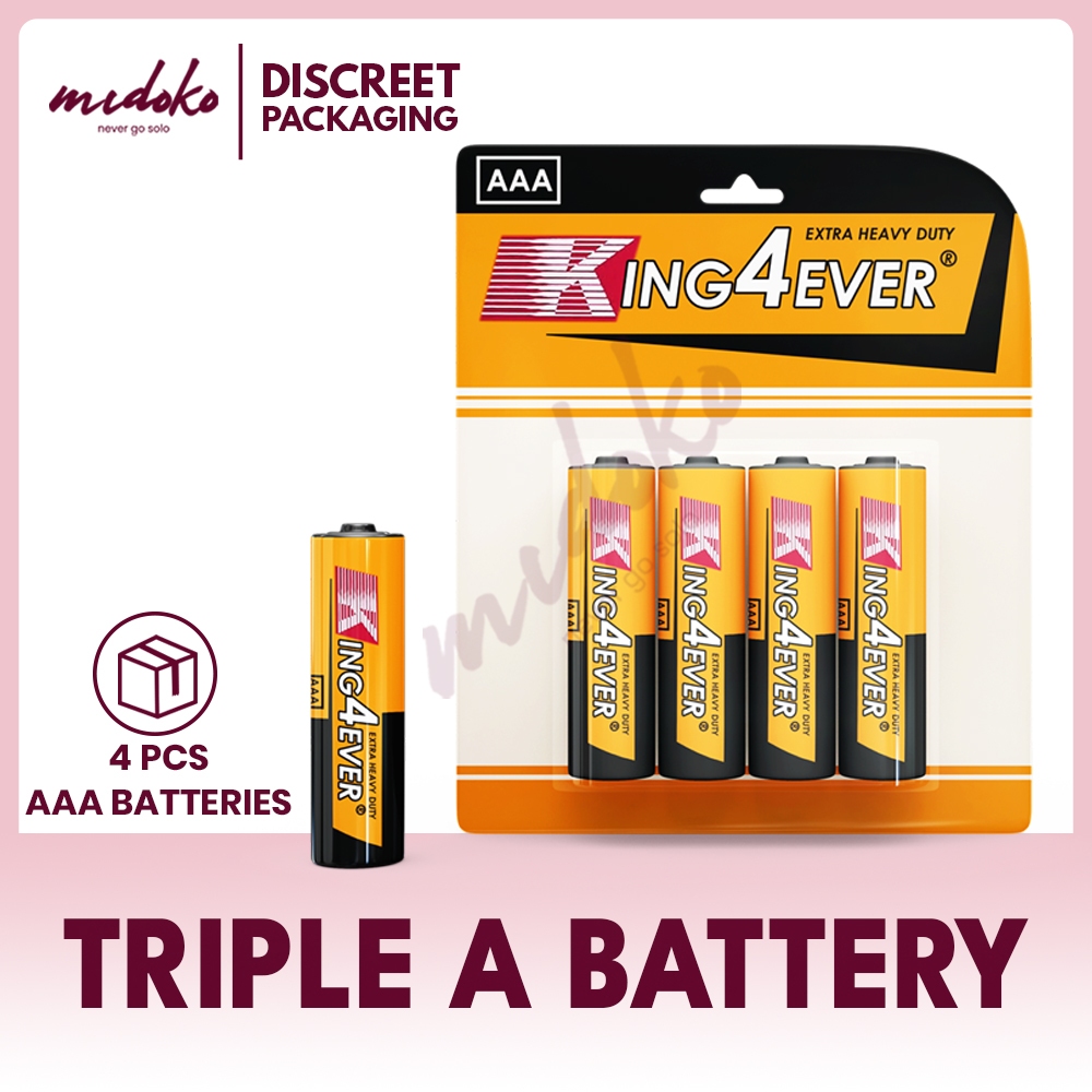 Midoko Generic Battery Extra Heavy Duty AAA/AA Carbon Battery 4pcs ...